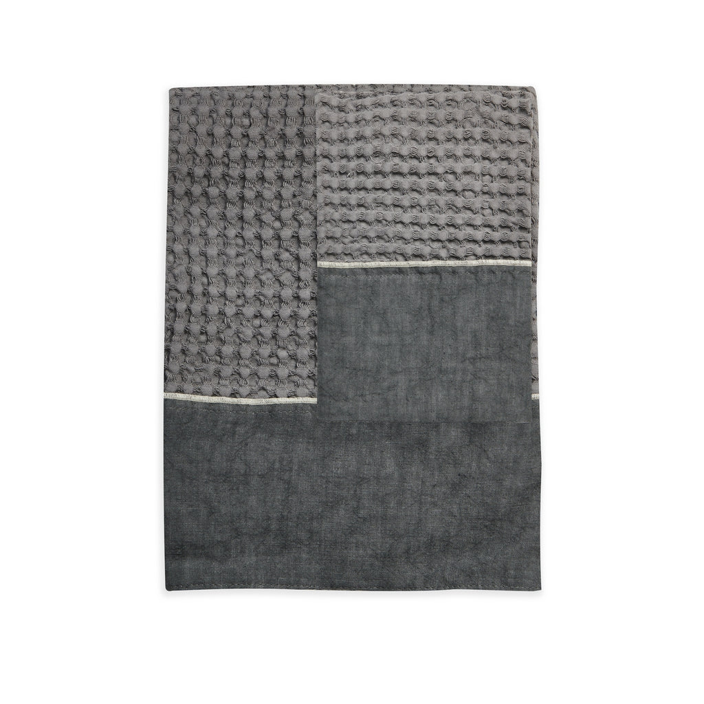WAFFLE TOWELS WITH PUNTO PERUGIA STITCHING – Busatti - Shop